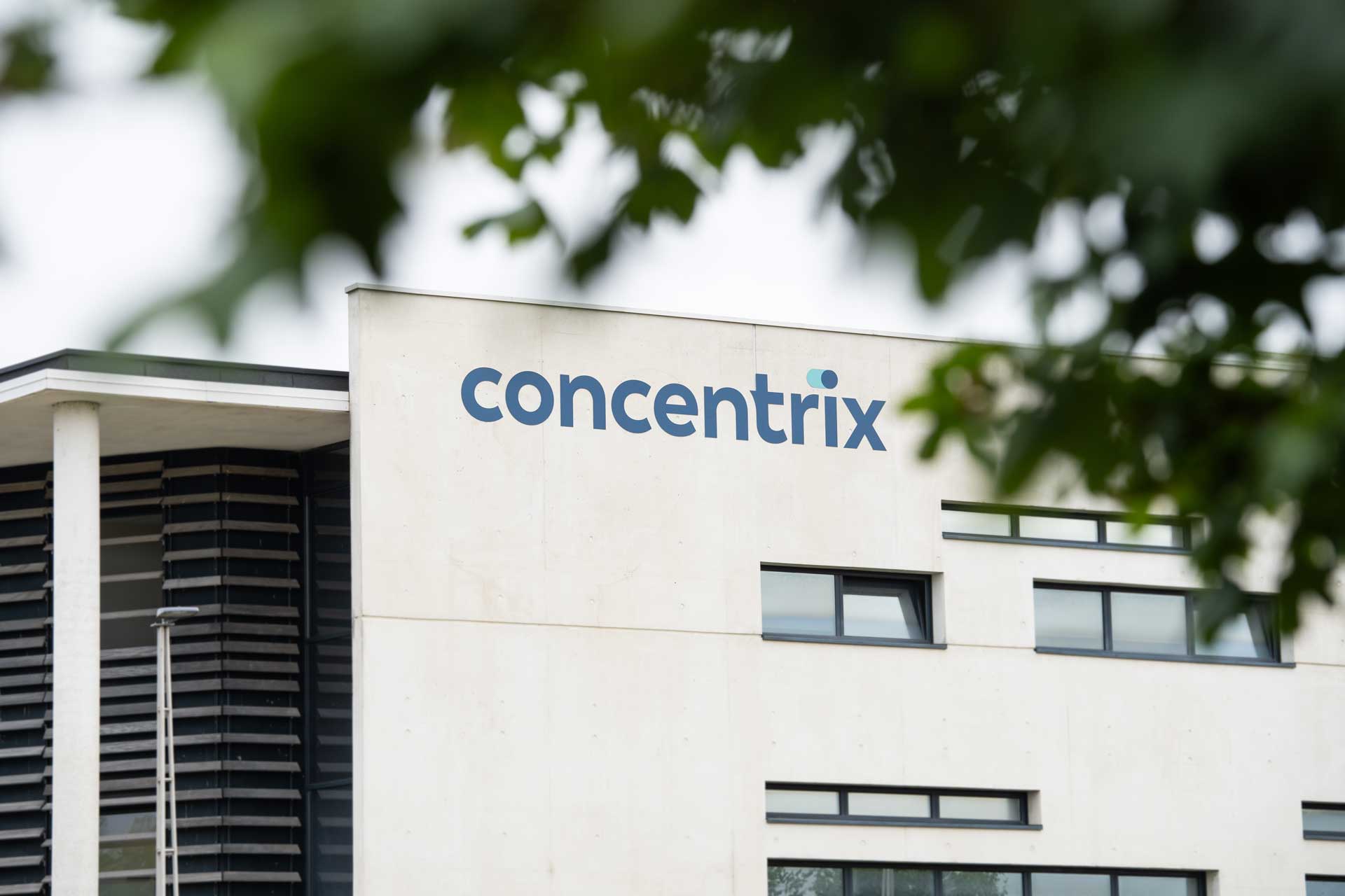 Projet de rebranding et de signalétique pour Concentrix France.